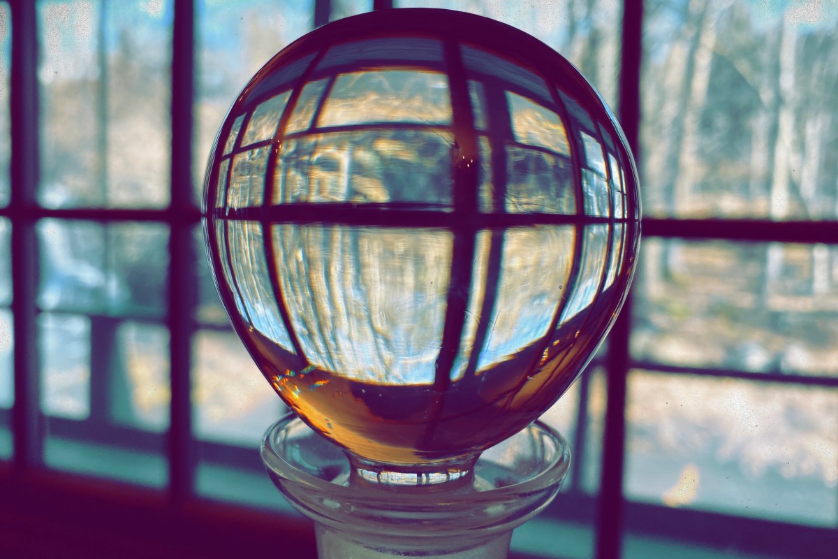 The old mill windows / overlook the waterfall / which once moved ...